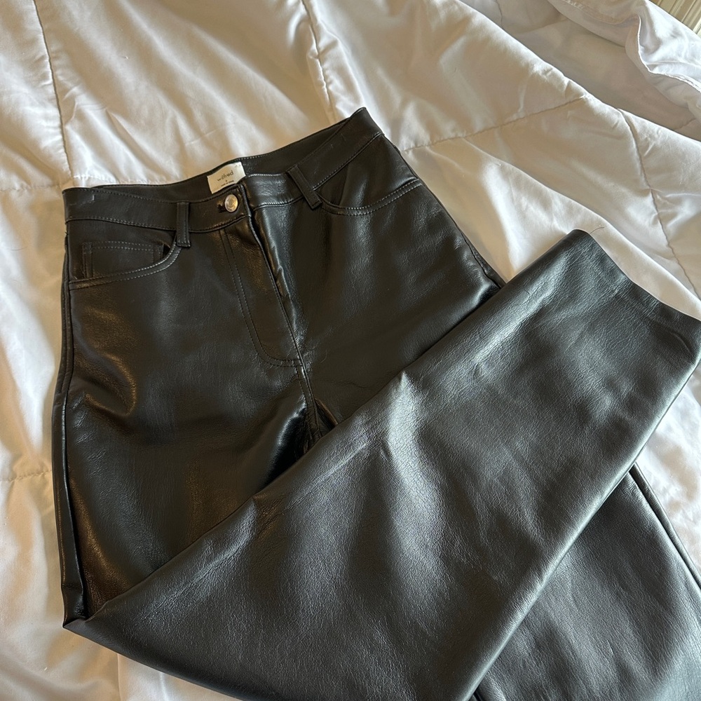 Aritzia Leather Pants - Gem